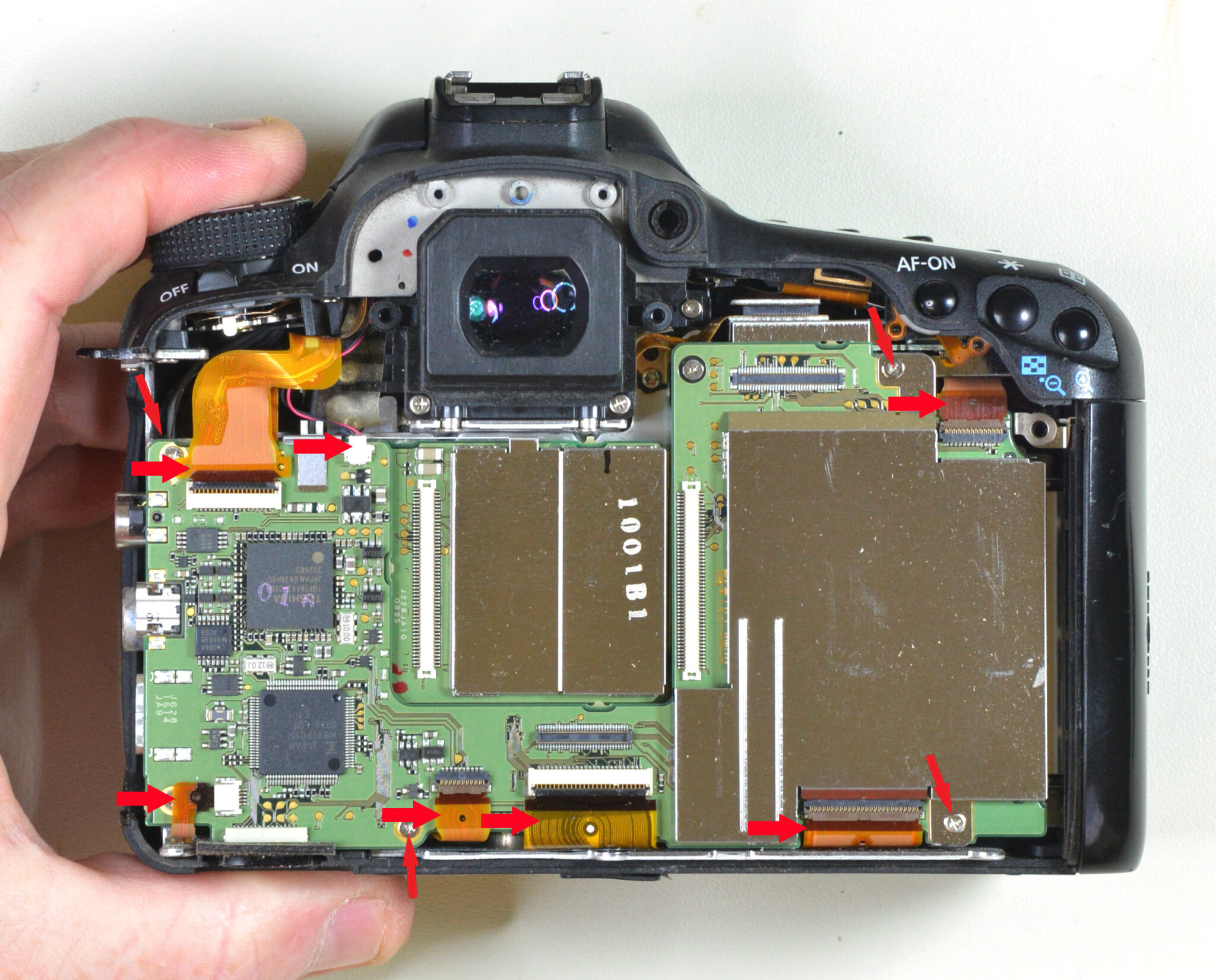 Canon EOS 7D Infrared Conversion DIY Tutorial and Disassembly Guide ...