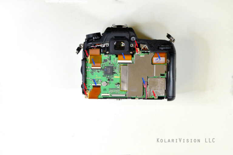 Nikon D7000 Infrared Conversion DIY Tutorial and Disassembly Guide ...