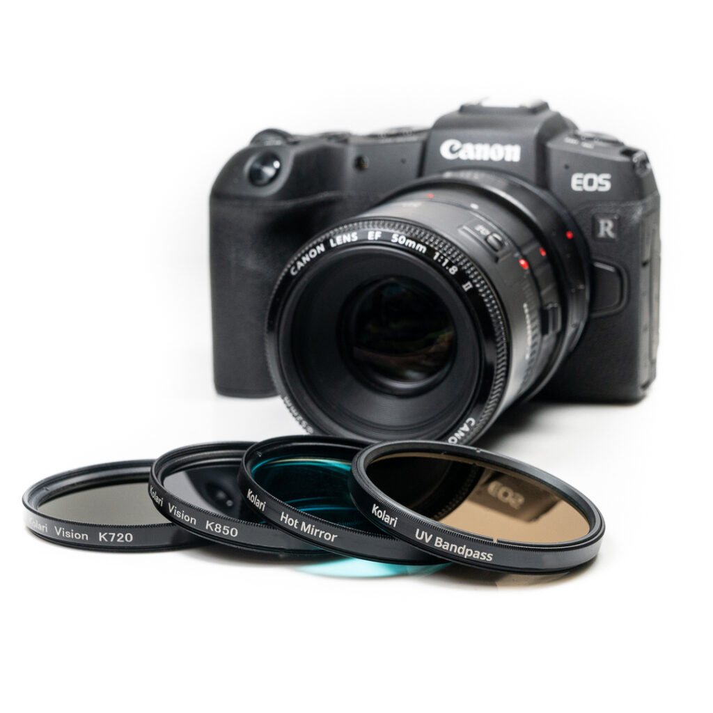 Canon EOS RP IR Full-Spectrum UV/IR Camera Forensics Kit – Kolari Vision