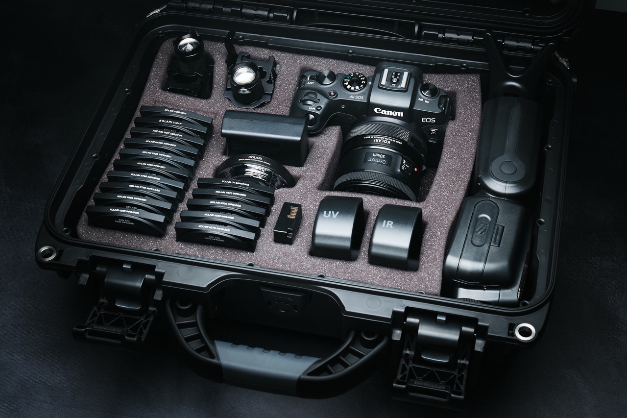 Kolari Full-Spectrum UV/IR Camera Forensic Kit – Kolari Vision